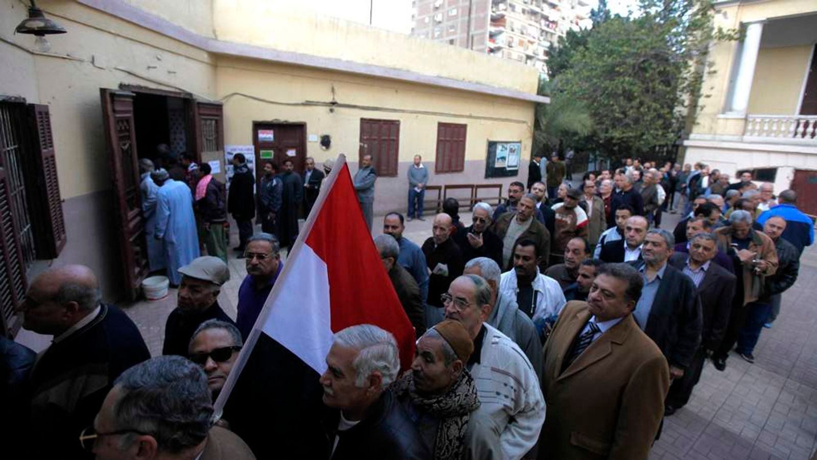 Egypt: Voting Begins On New Constitution | World News | Sky News