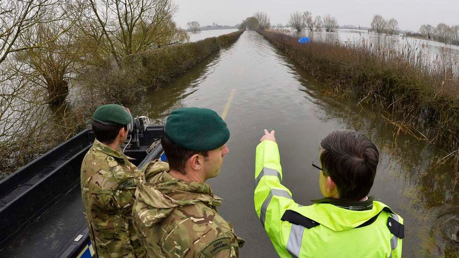 Flooding: Military In Somerset To Help Residents | UK News | Sky News