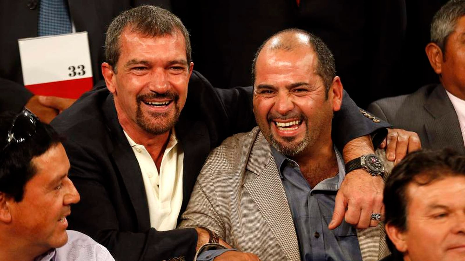 Chile Miracle Miners Meet Stars Of Rescue Film | World News | Sky News