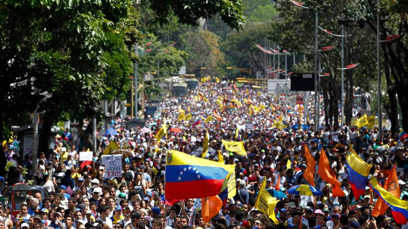 Venezuela Students Killed In Protests | World News | Sky News