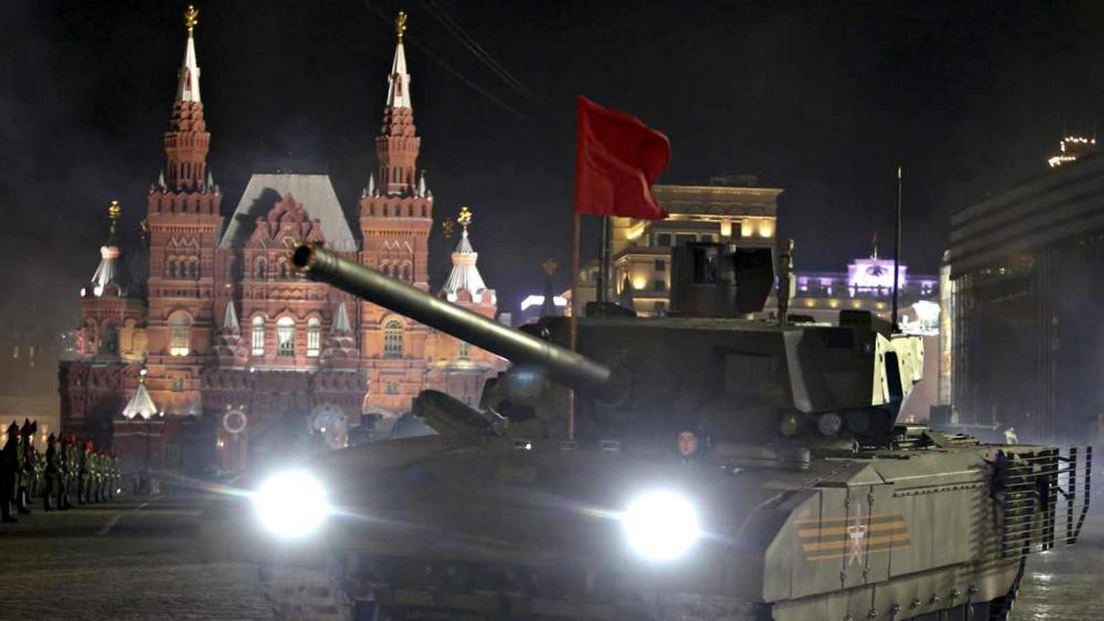 New Russian Tank 'Like Playing Computer Game' | World News | Sky News