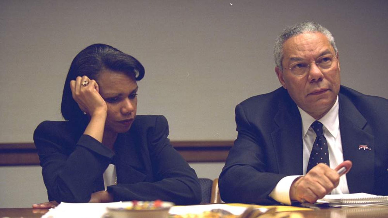 9/11: New Photos Of US Leaders After Attack | US News | Sky News