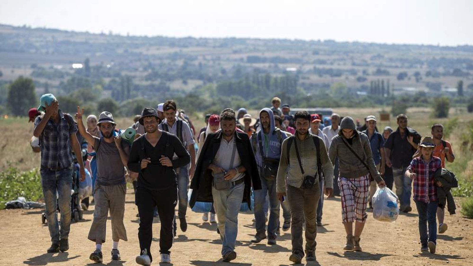 Migrant Crisis Worsens As 7,000 Reach Serbia | World News | Sky News