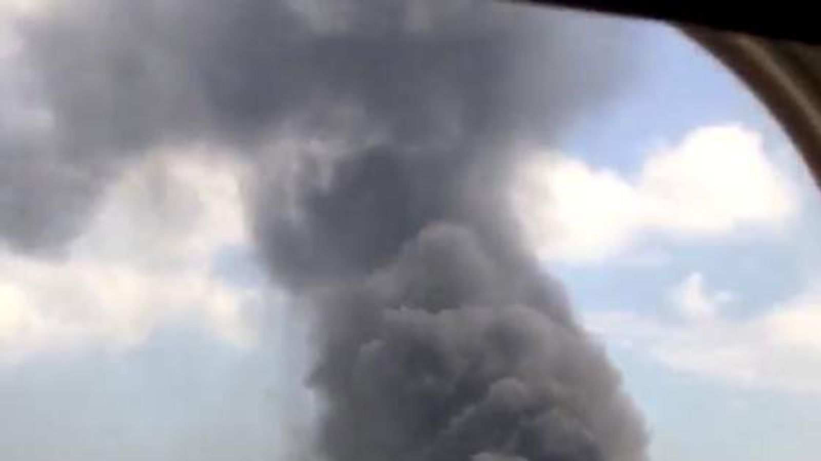 Fifteen Hurt After Passenger Jet Catches Fire | US News | Sky News