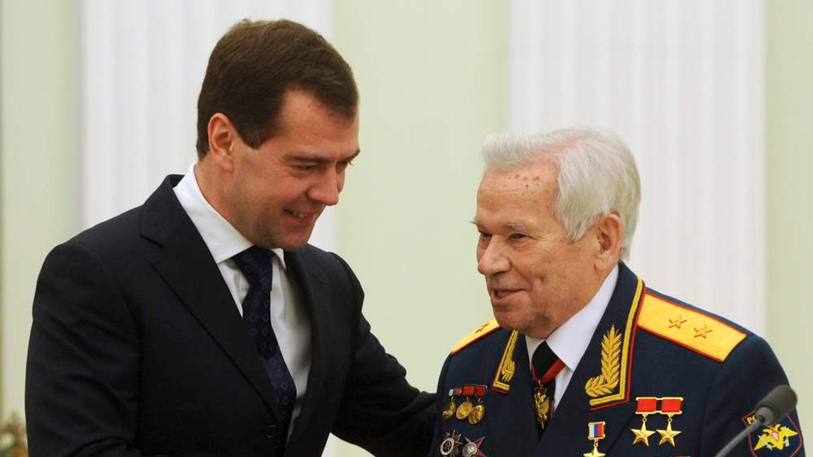 Kalashnikov's 'Pain' Over AK-47 Killings | World News | Sky News