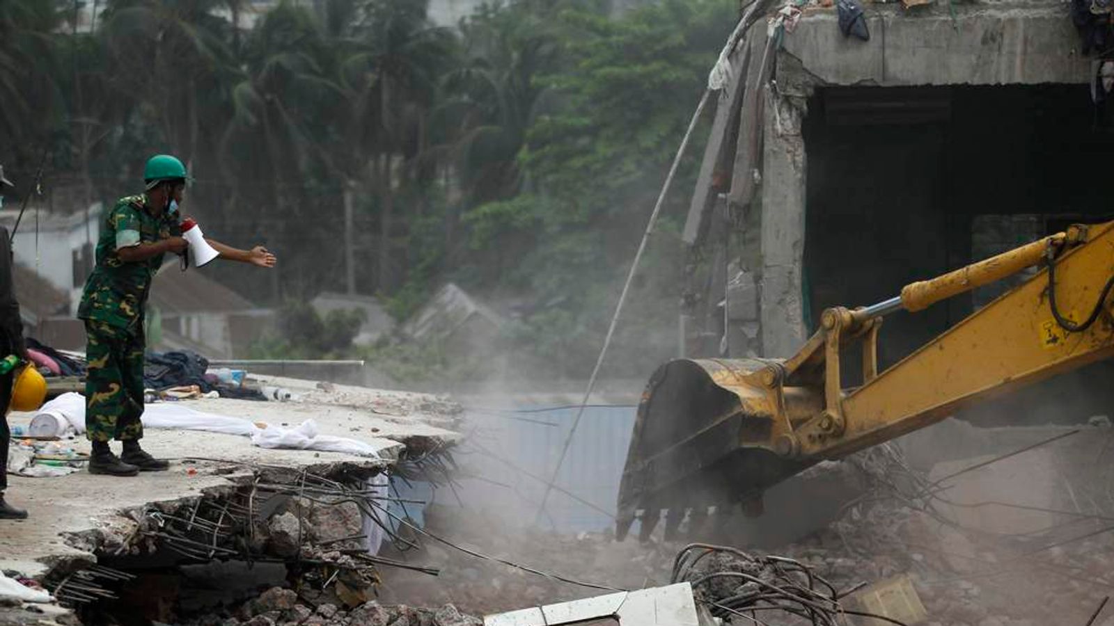 Bangladesh Makes EU Plea Over Factory Collapse | World News | Sky News