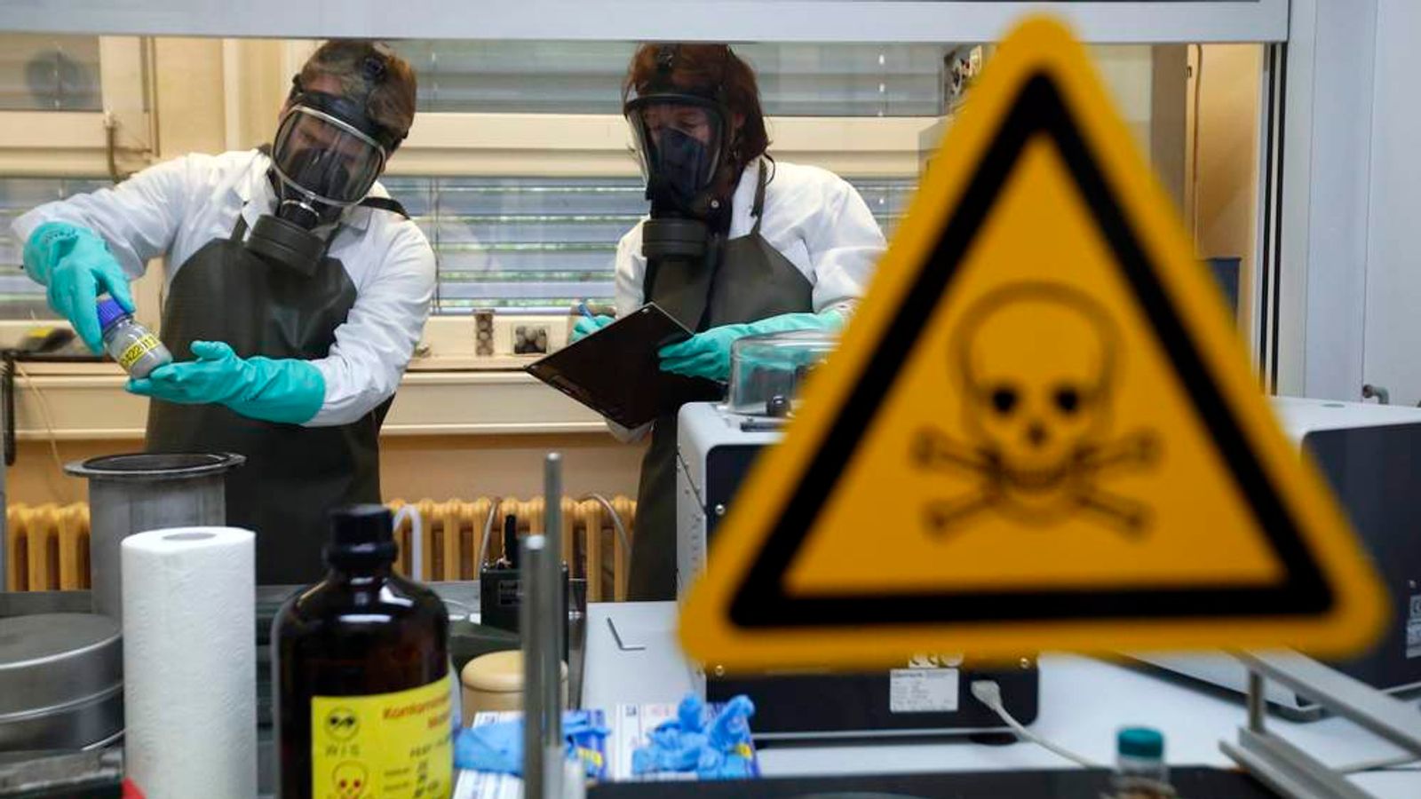 Syria 'Likely' Used UK Chemicals To Make Sarin | Politics News | Sky News