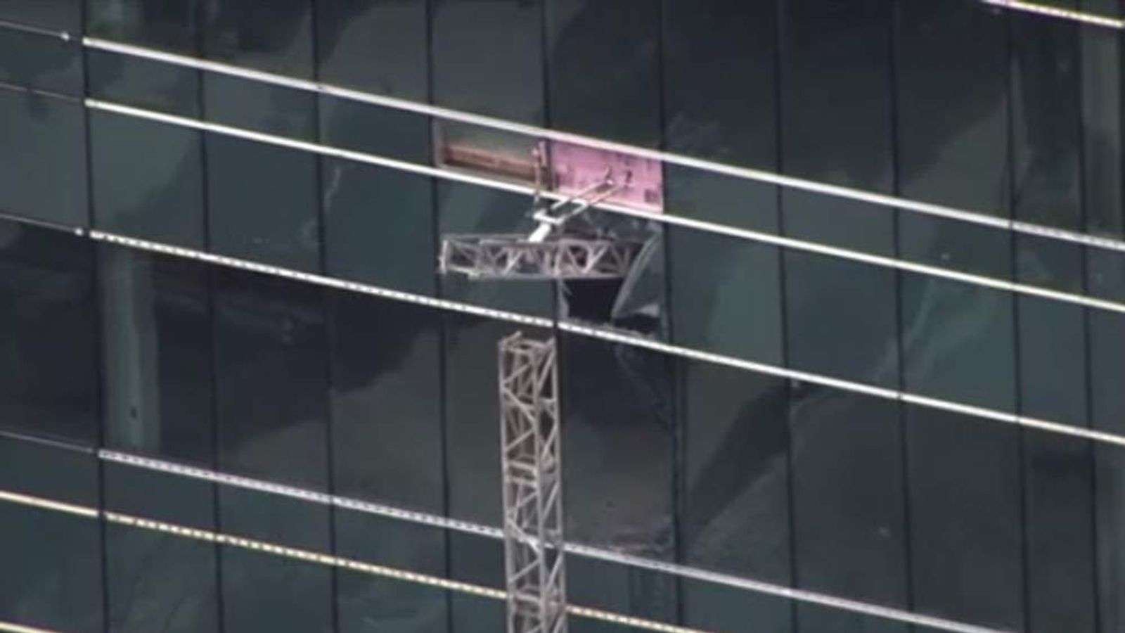 Three Killed In High-Rise Scaffold Collapse | US News | Sky News