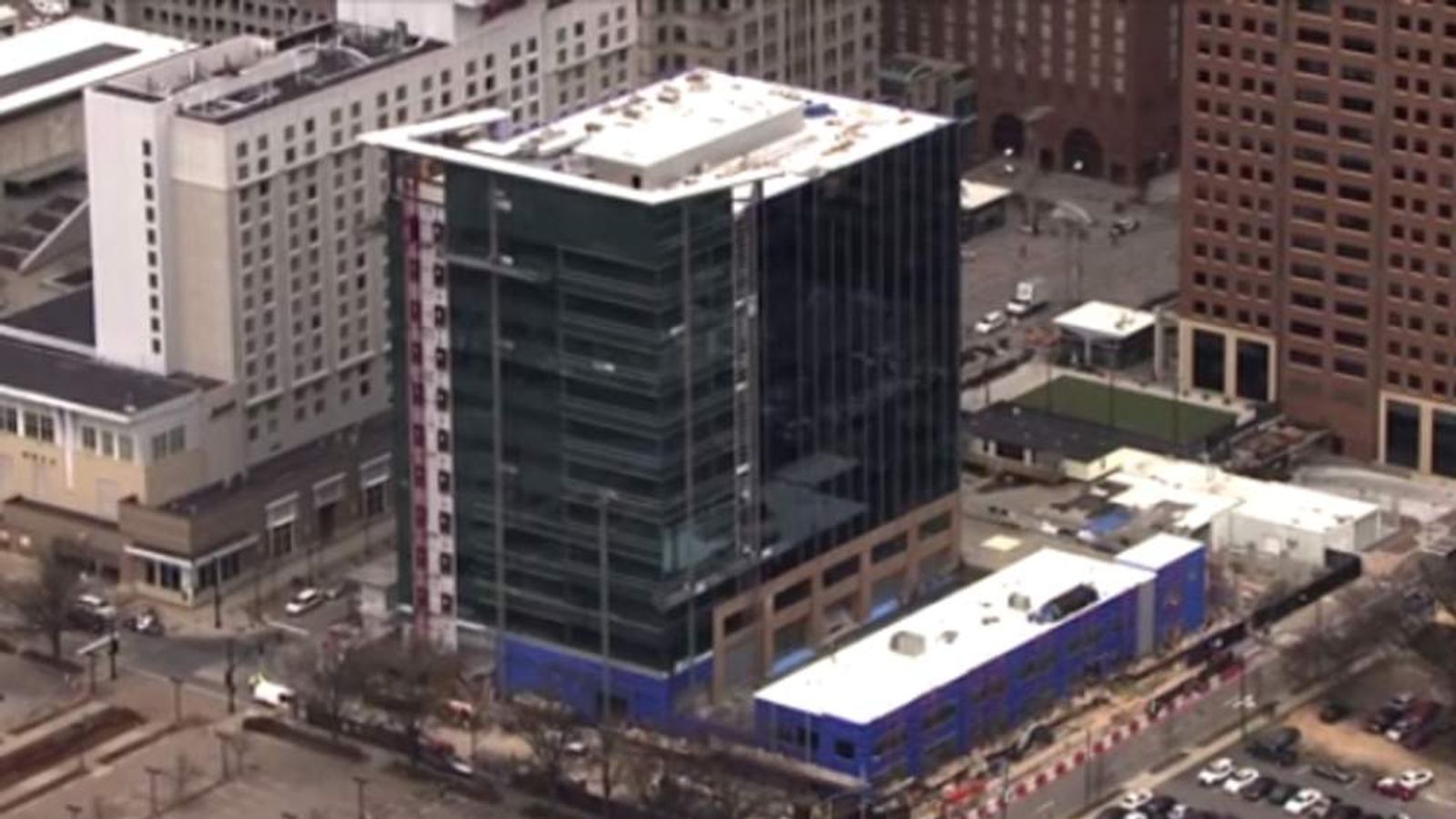 Three Killed In High-Rise Scaffold Collapse | US News | Sky News