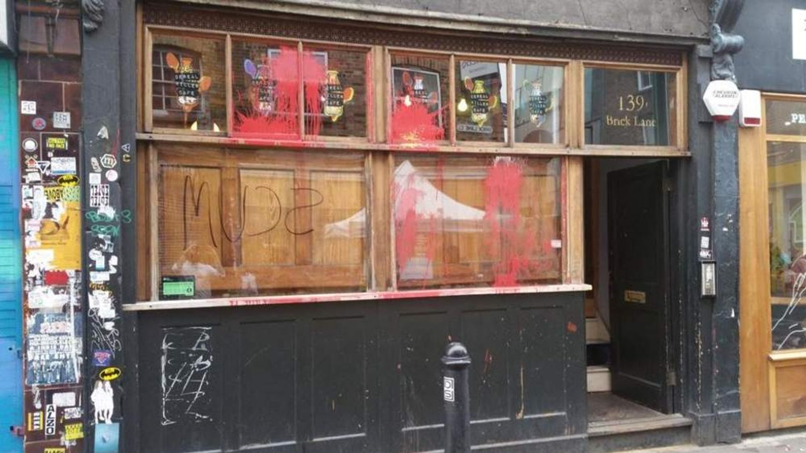 Cereal Cafe Attack: Police Trawl CCTV Images | UK News | Sky News