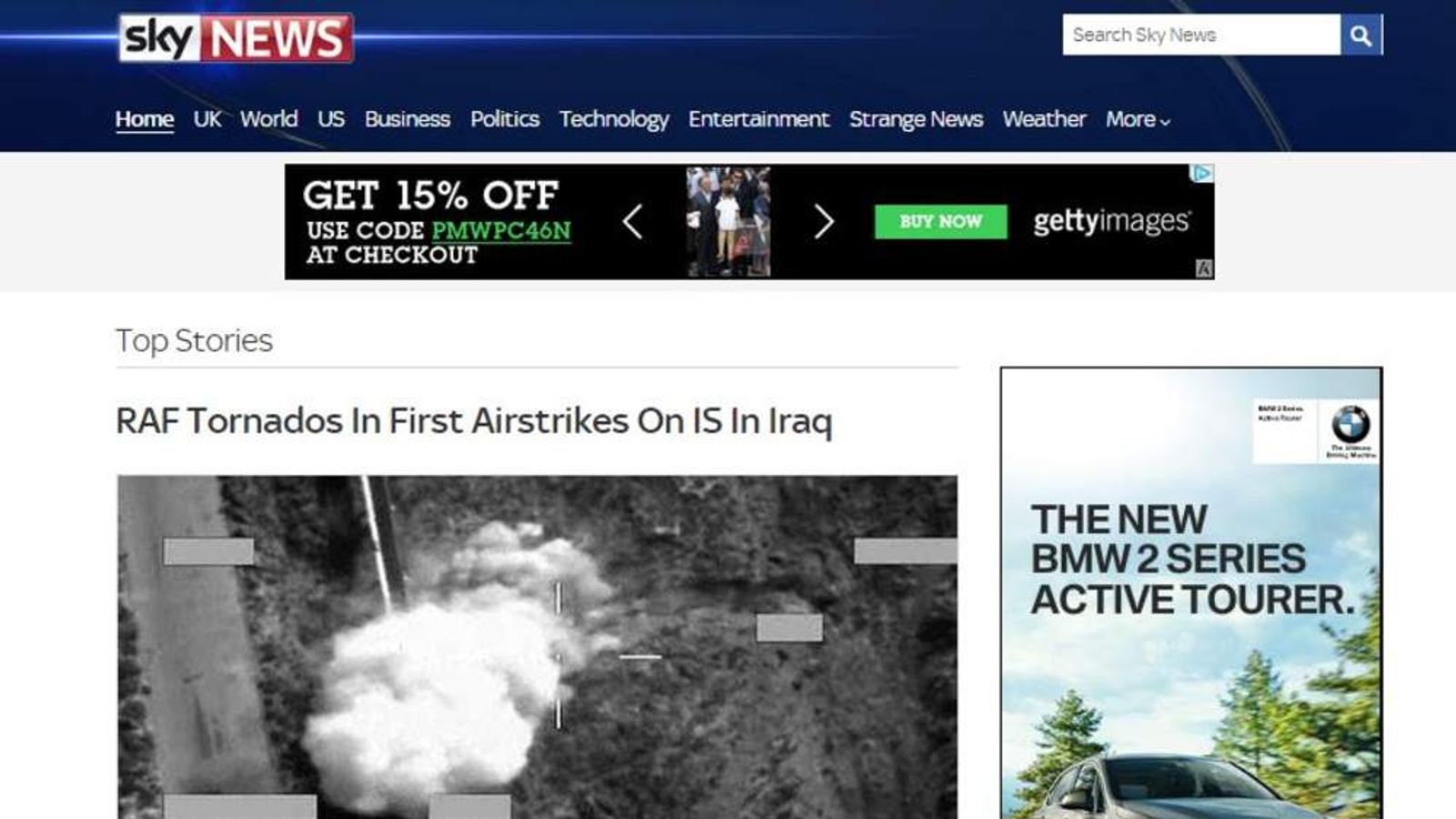 New-Look Sky News Website Live On Big Screens | Science, Climate & Tech ...