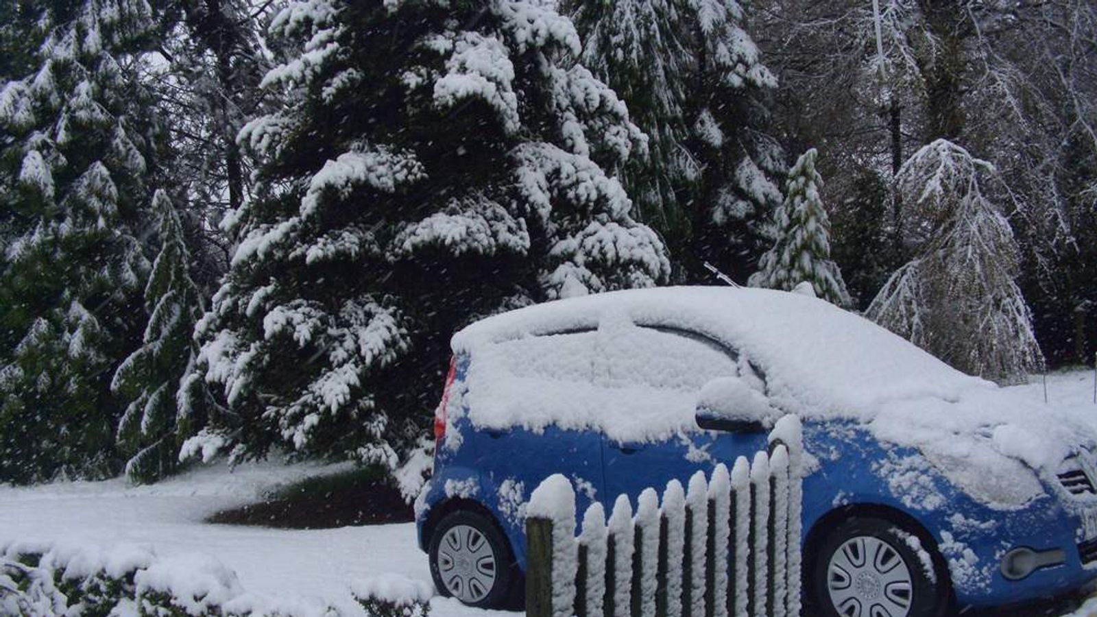 Snow In May: White Stuff Hits Parts Of UK | UK News | Sky News