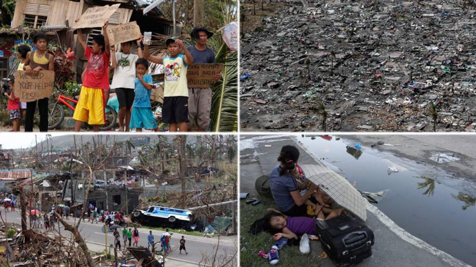 Typhoon Haiyan: New Storm On Way | World News | Sky News