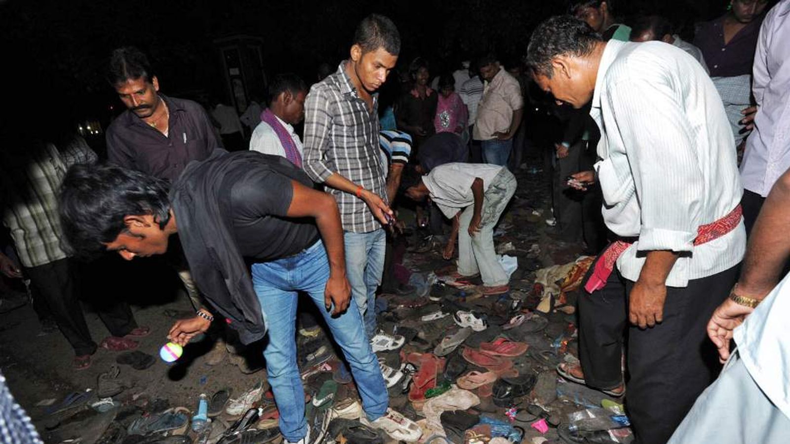 Dozens Die In Stampede At Indian Festival | World News | Sky News