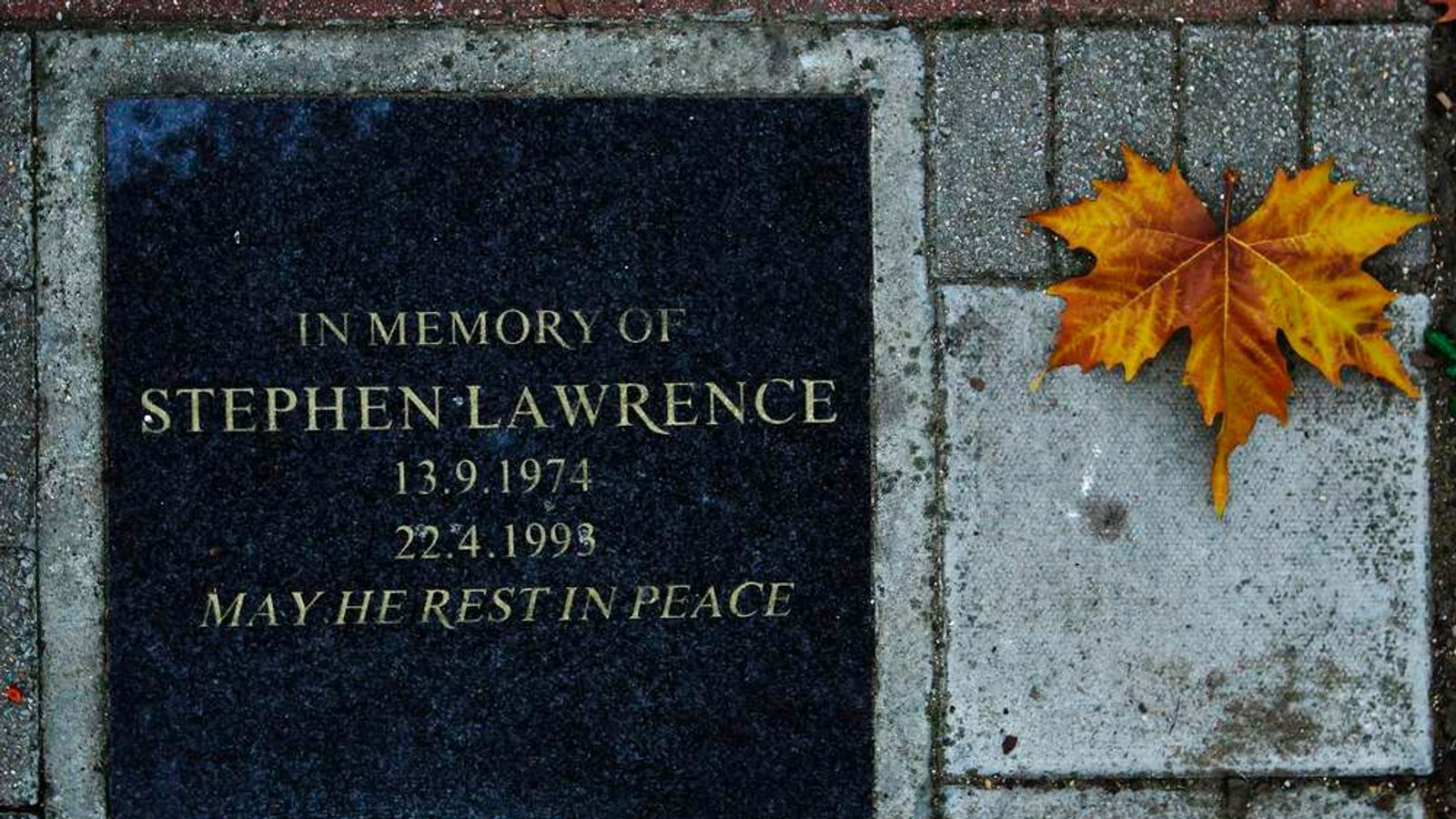 Stephen Lawrence Plaque: Two Held Over Damage | UK News | Sky News