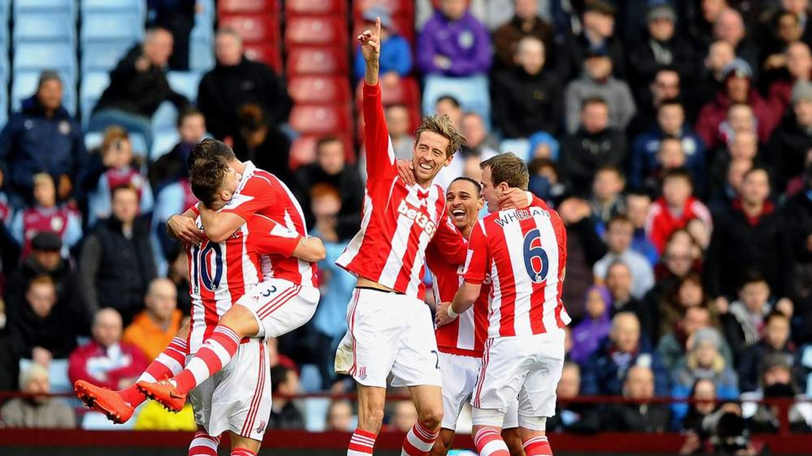 Stoke Storm To Victory At Villa | Scoop News | Sky News