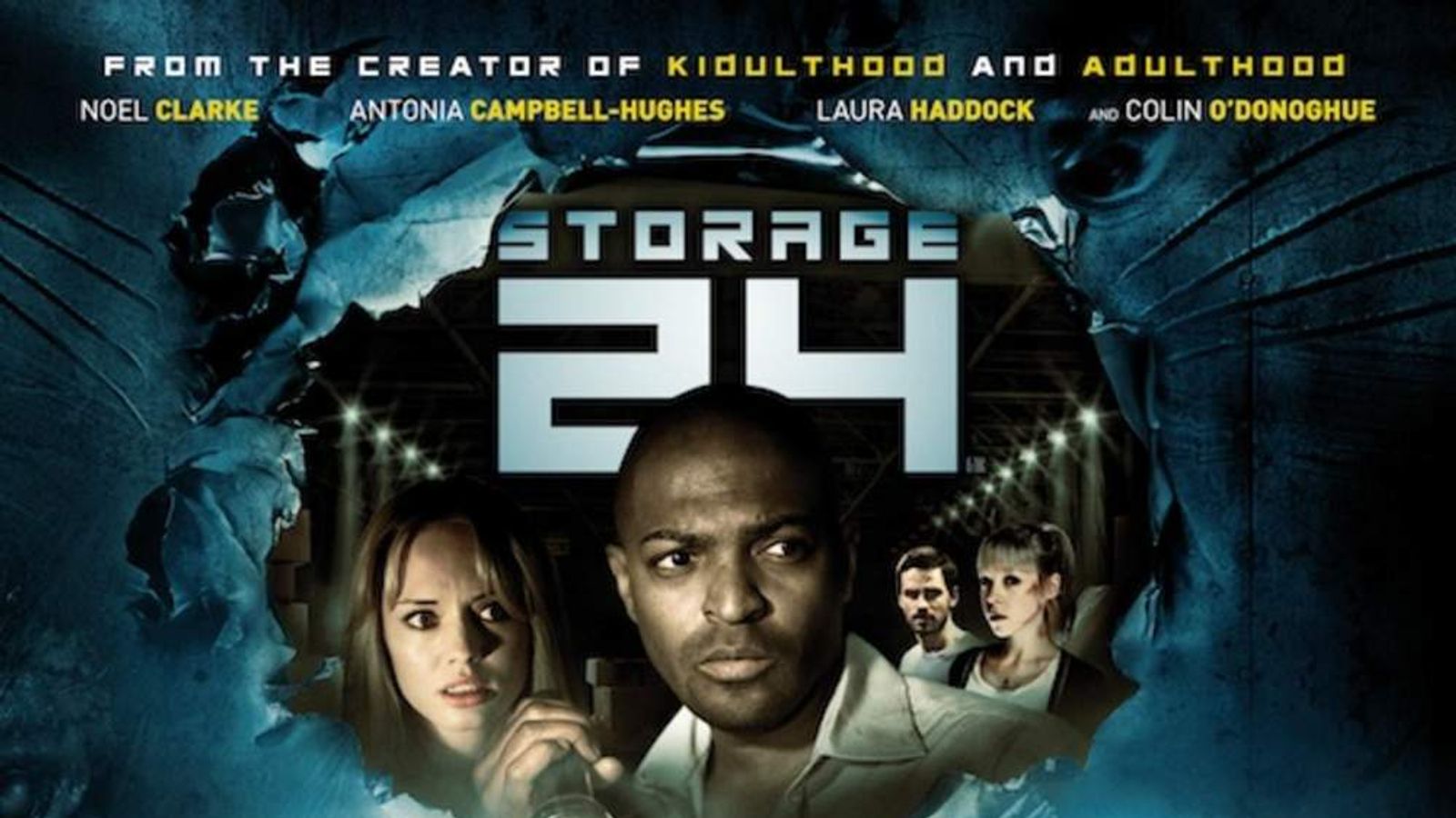 British Star Noel Clarke Tackles Aliens | Ents & Arts News | Sky News