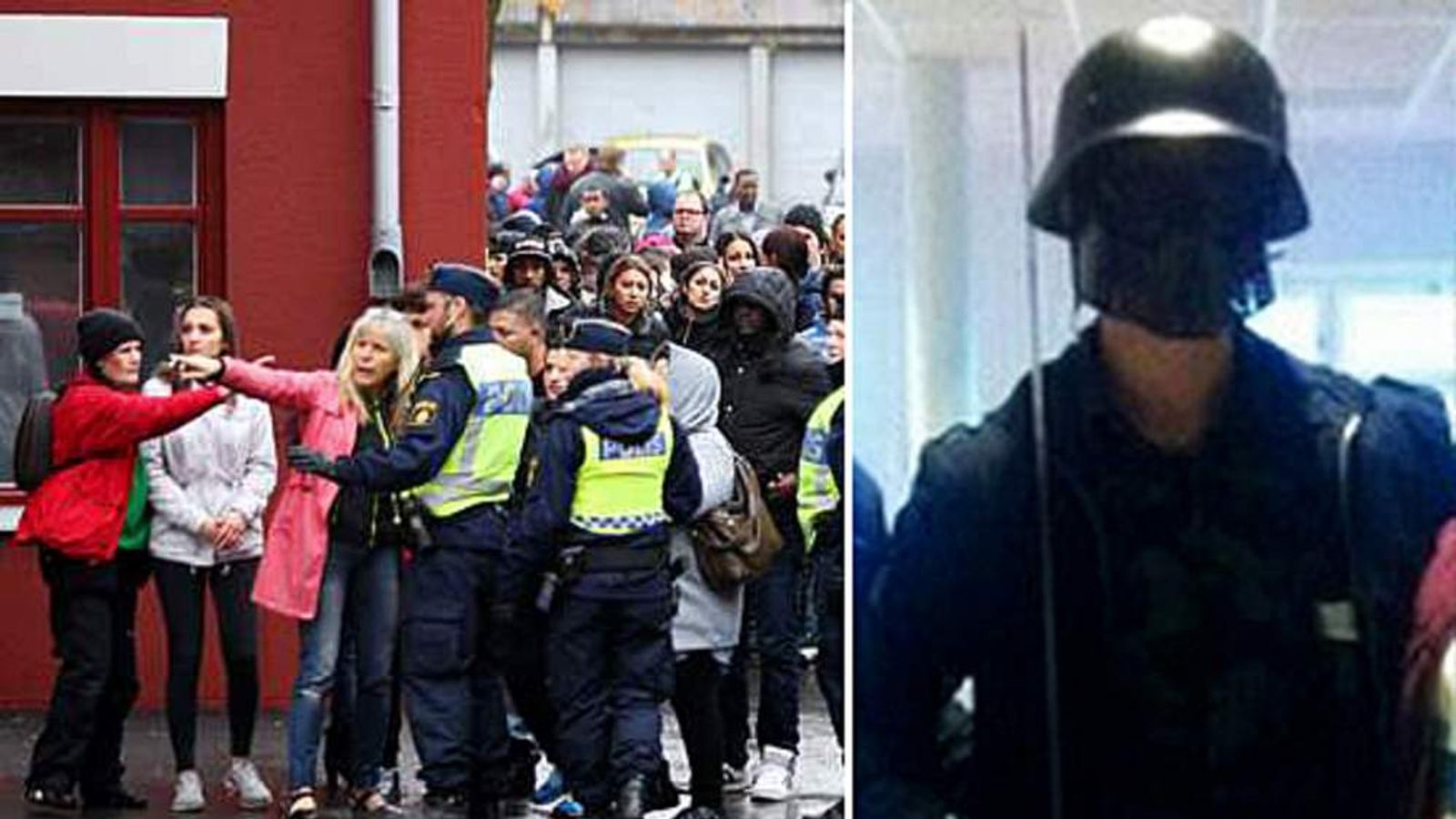 Masked Man Kills Teacher And Pupil With Sword | World News | Sky News