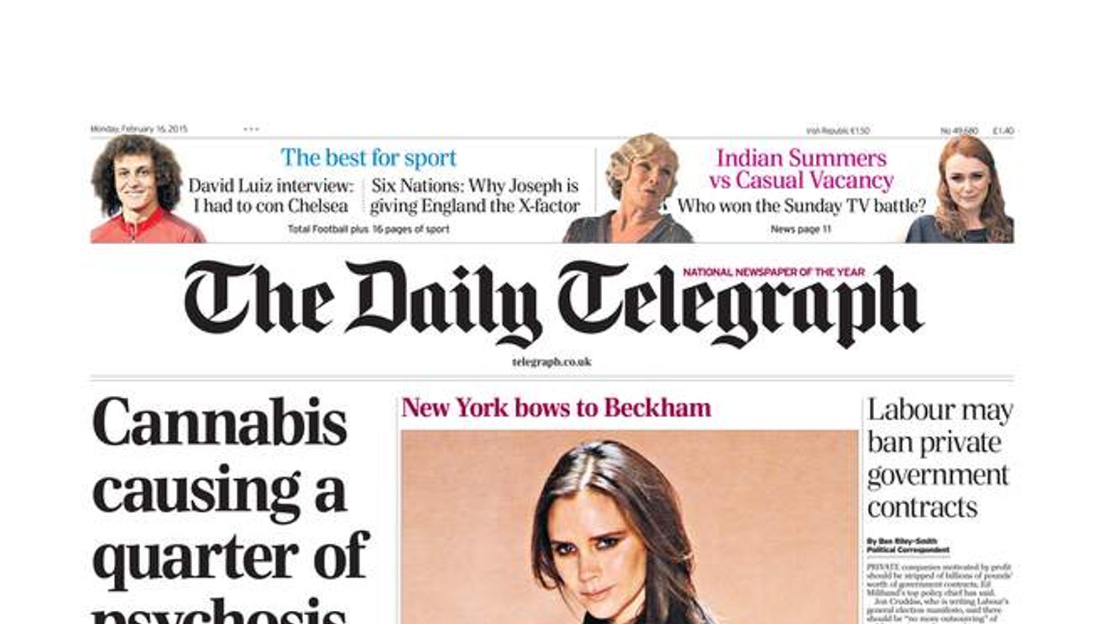 Monday's National Newspaper Front Pages | UK News | Sky News