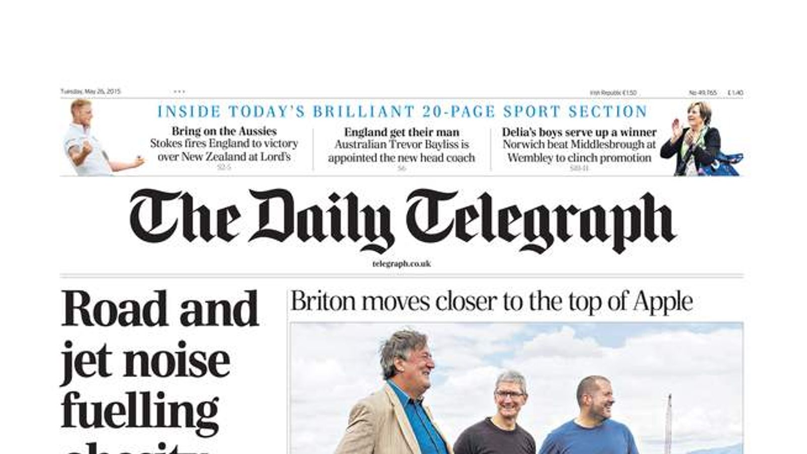 Tuesday's National Newspaper Front Pages | UK News | Sky News