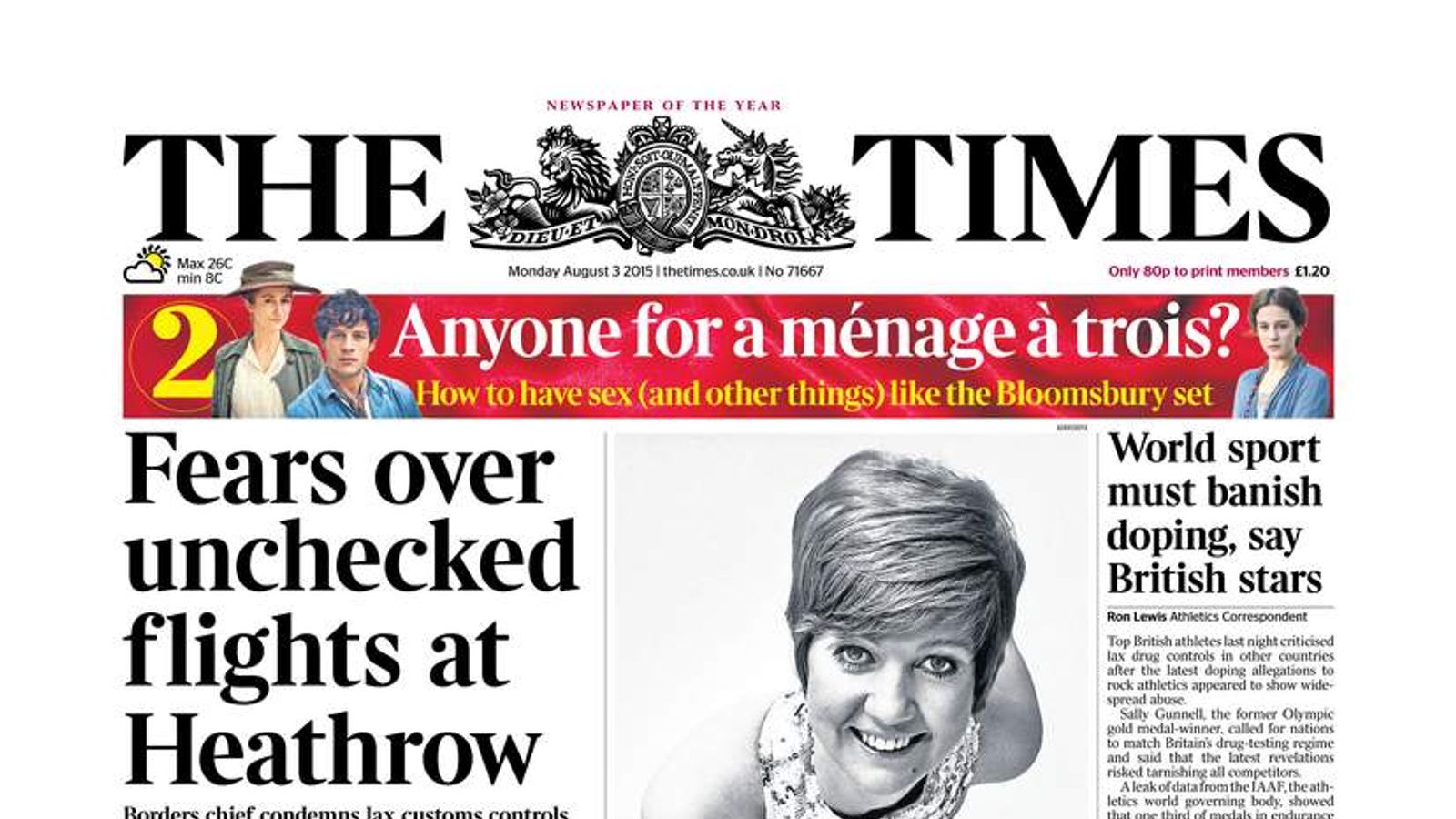 National Newspaper Front Pages | Scoop News | Sky News