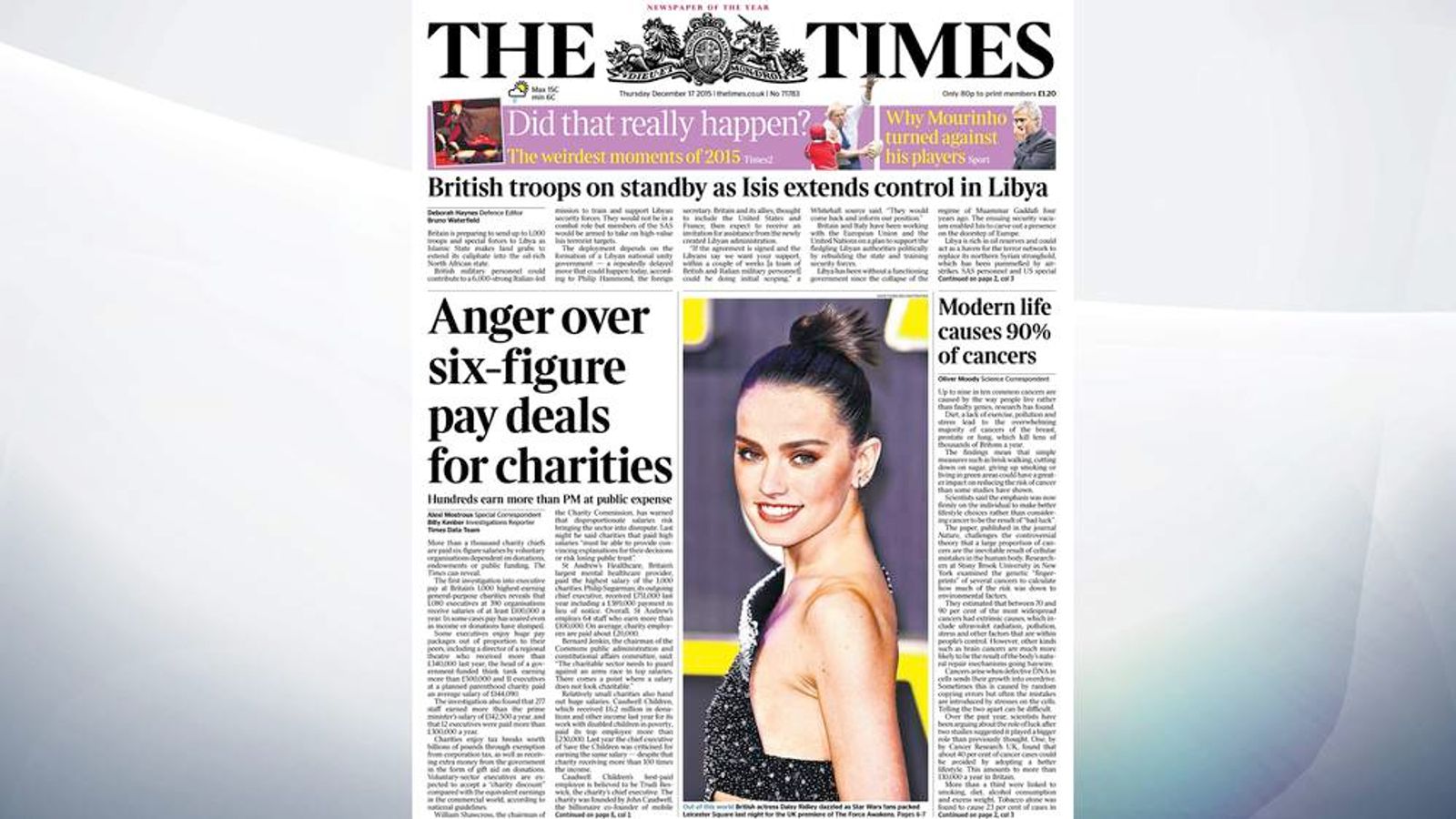 Thursday's National Newspaper Front Pages | UK News | Sky News