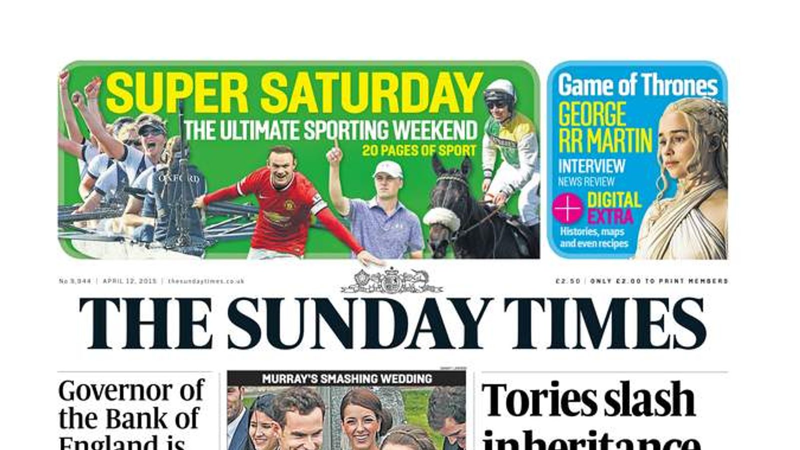 Sunday's National Newspaper Front Pages | UK News | Sky News
