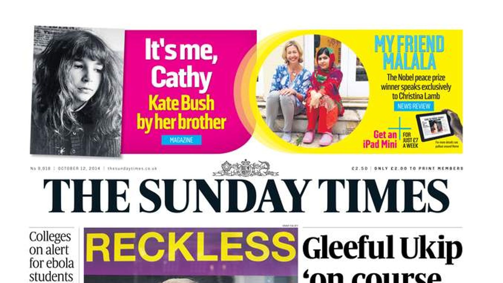 Sunday's National Newspaper Front Pages | UK News | Sky News