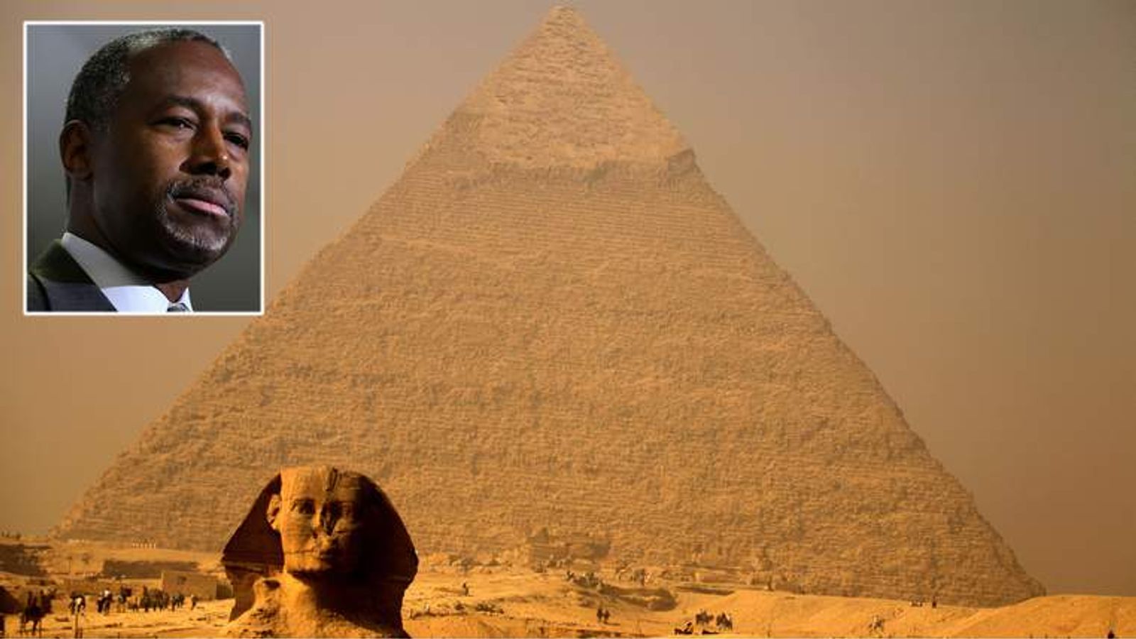 Leading Republican Says Joseph Built Pyramids | US News | Sky News