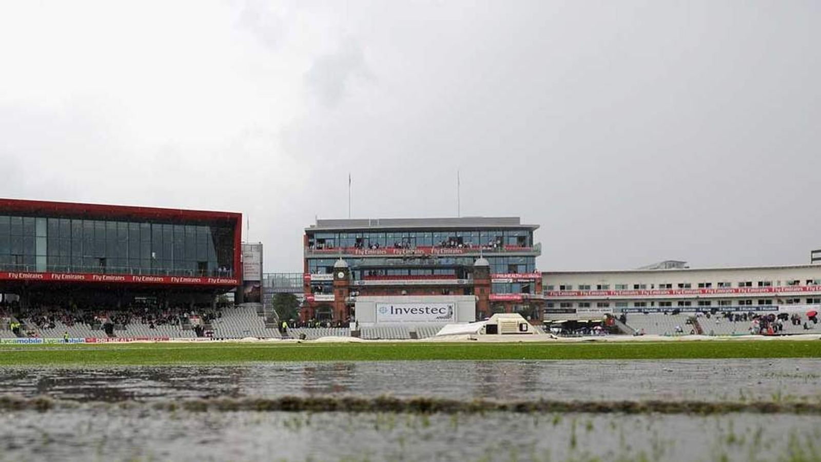 Rain A Pain for England At Old Trafford | Scoop News | Sky News