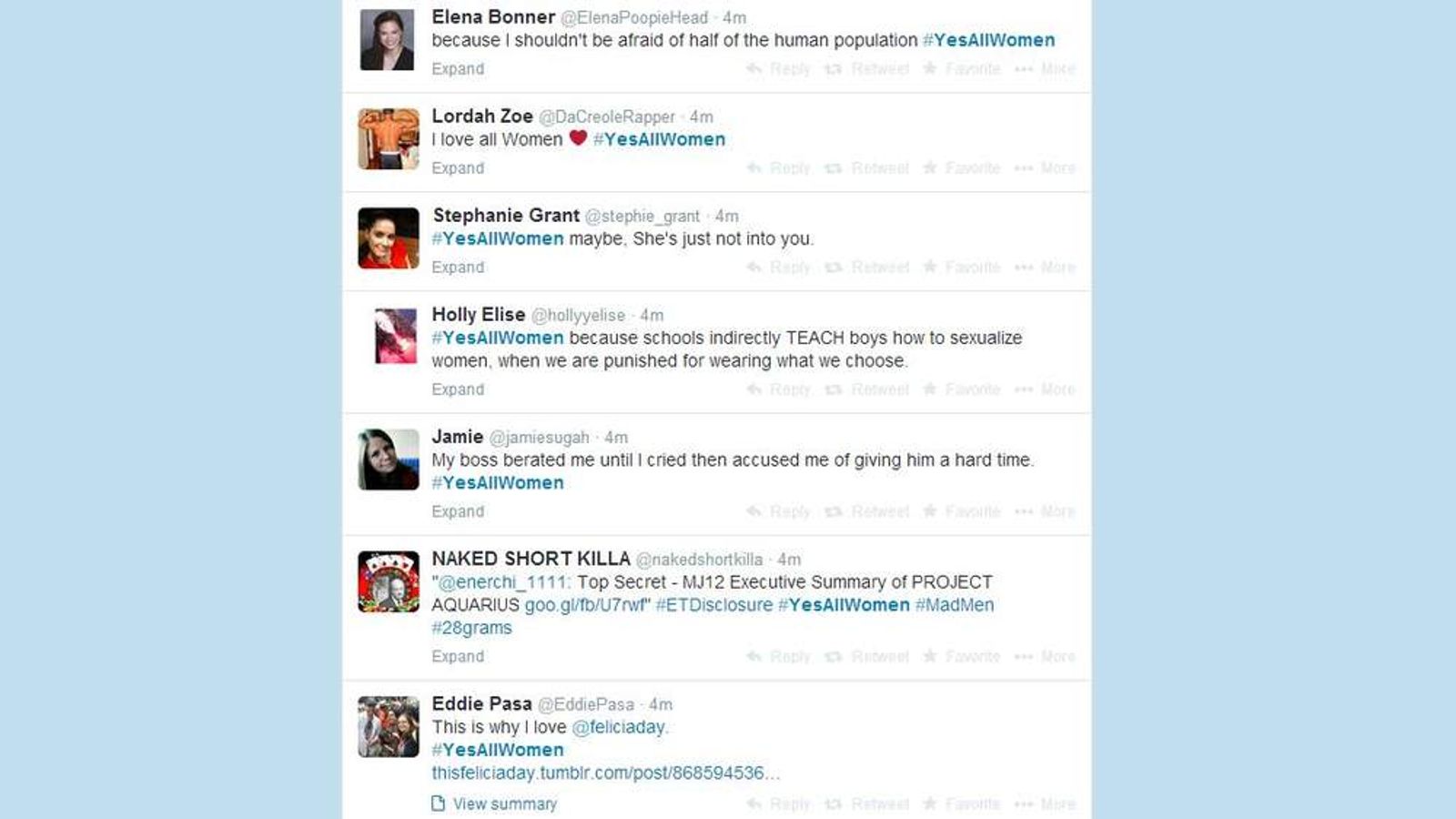 #YesAllWomen: Twitter Reaction To Killing Spree | US News | Sky News