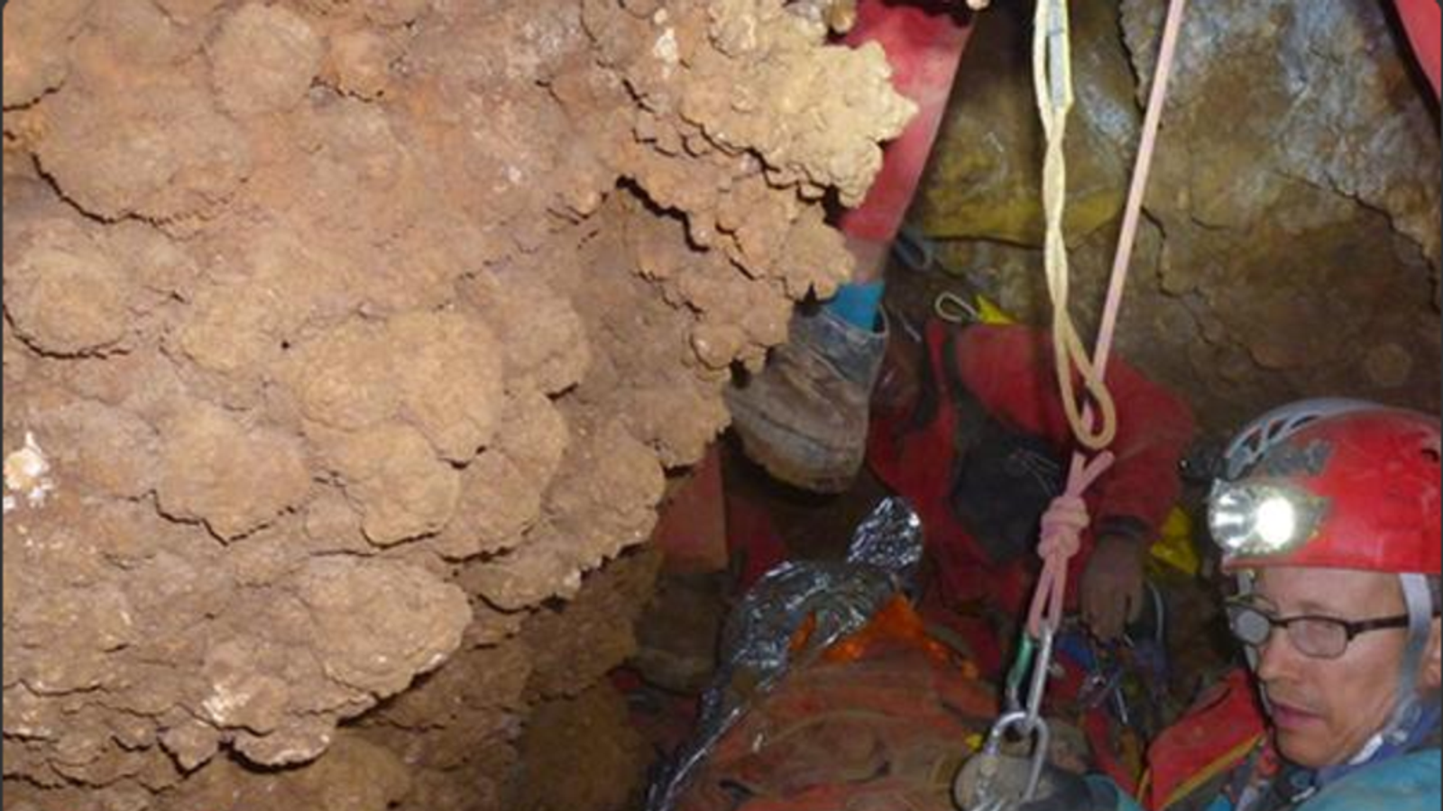 Rescuers Widen Cave To Free Trapped Man | World News | Sky News