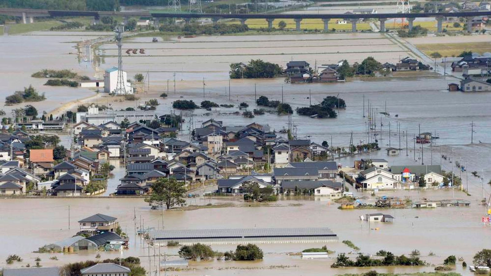 Japan Typhoon: Deaths And Evacuations | World News | Sky News