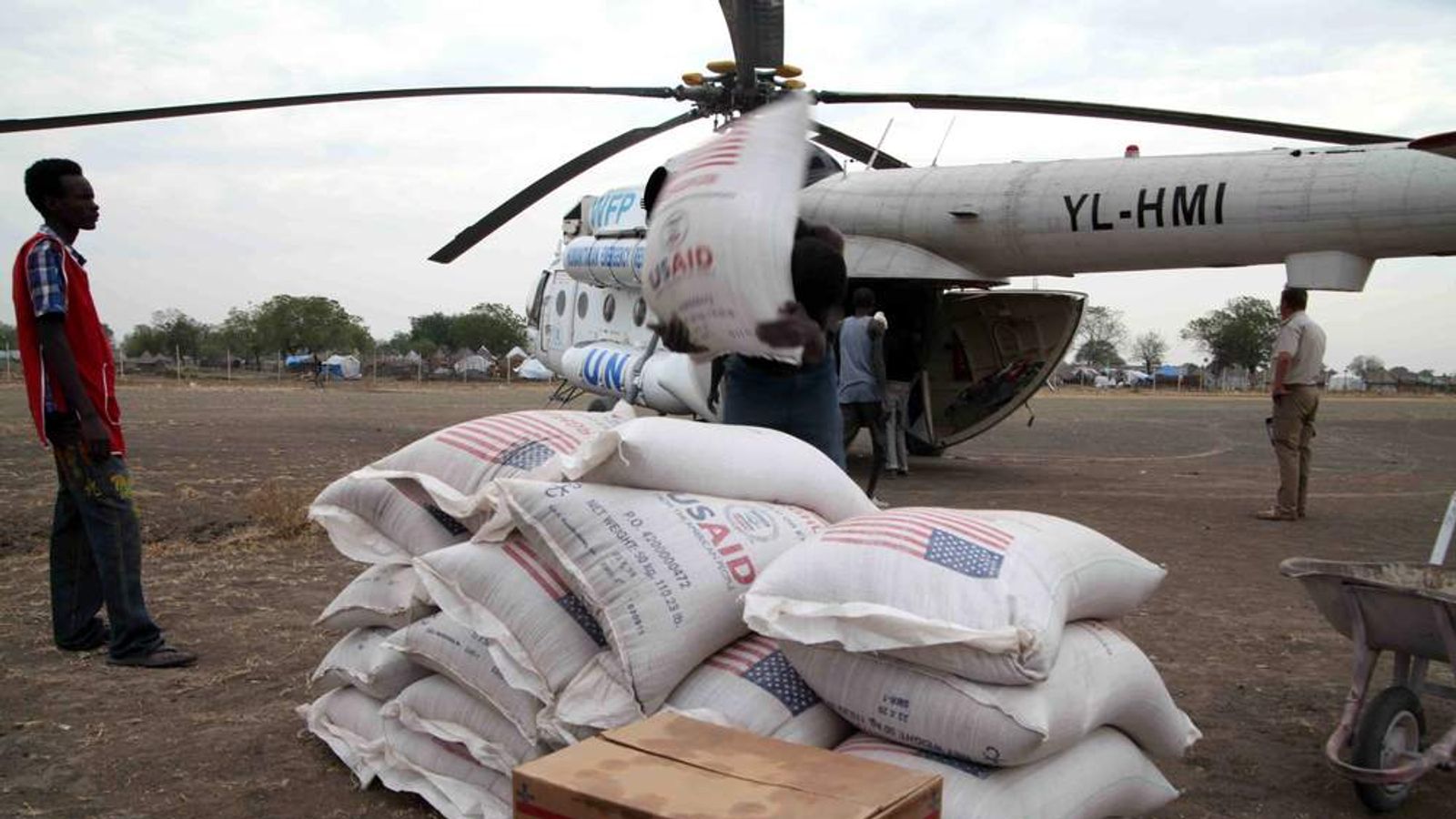 South Sudan: UN Helicopter Shot Down | World News | Sky News
