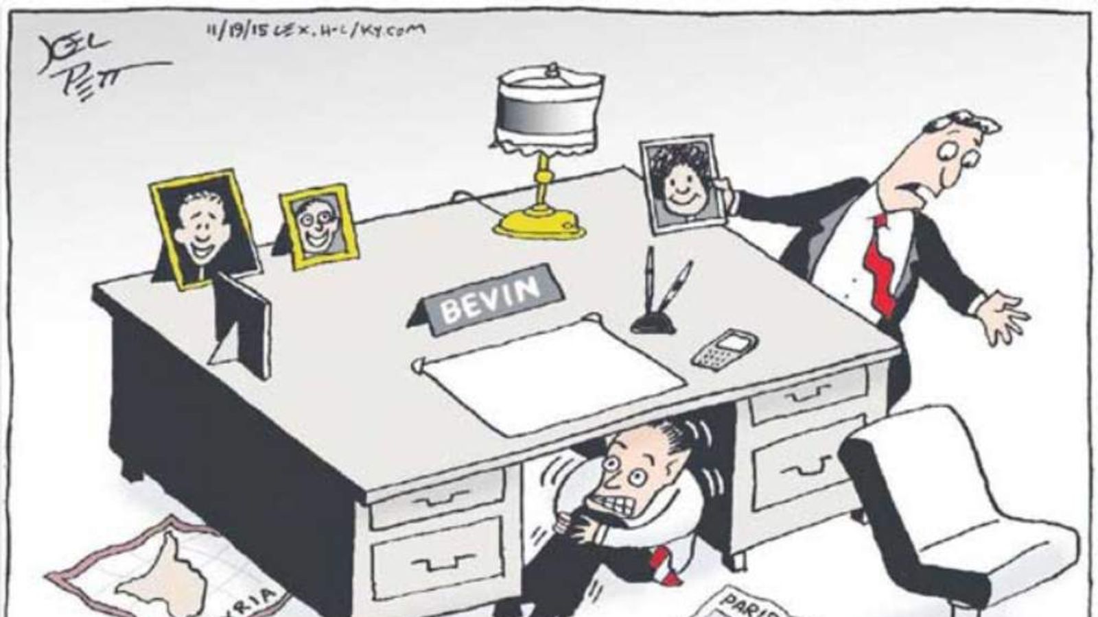 Syria Refugees Political Cartoon In Race Row | US News | Sky News