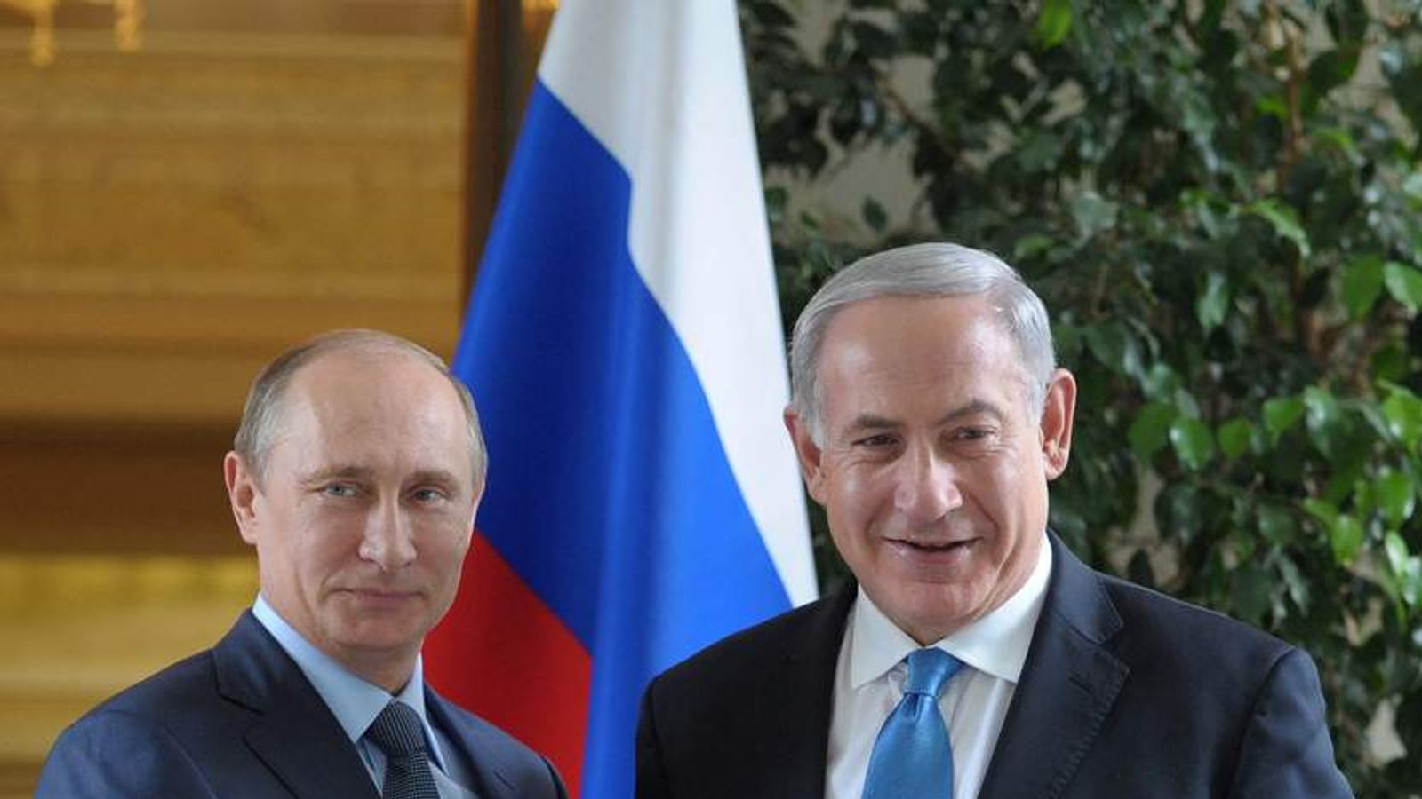 Syria: Netanyahu and Putin Meet For Talks | World News | Sky News