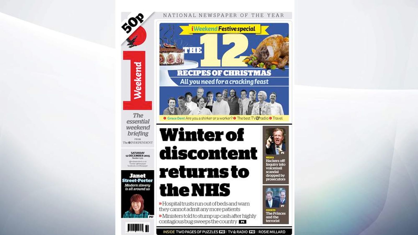 Saturday's National Newspaper Front Pages | UK News | Sky News