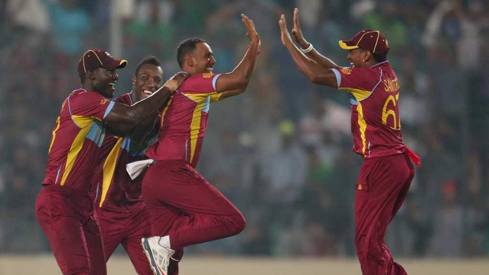 West Indies Reach T20 Semi-Finals | Scoop News | Sky News