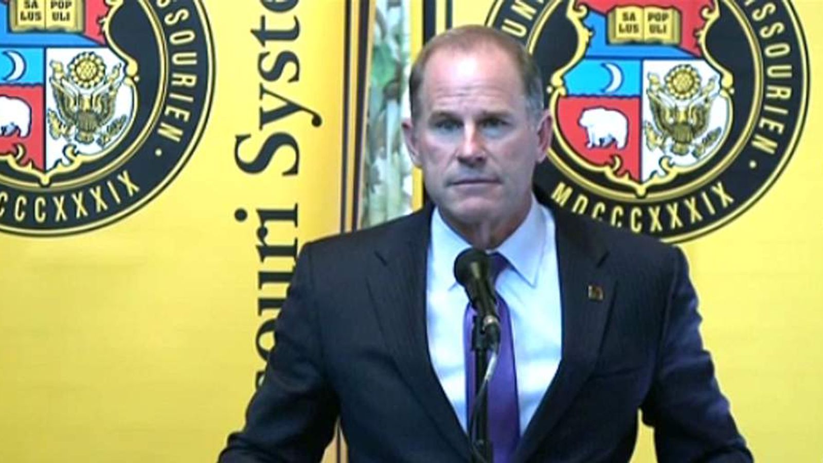 Missouri Campus Race Protesters Bar Reporters | US News | Sky News