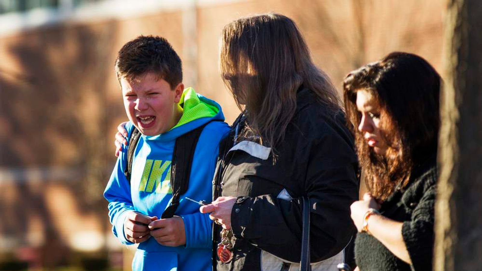 US Shooting: Terrified Children Hid In Closet | US News | Sky News