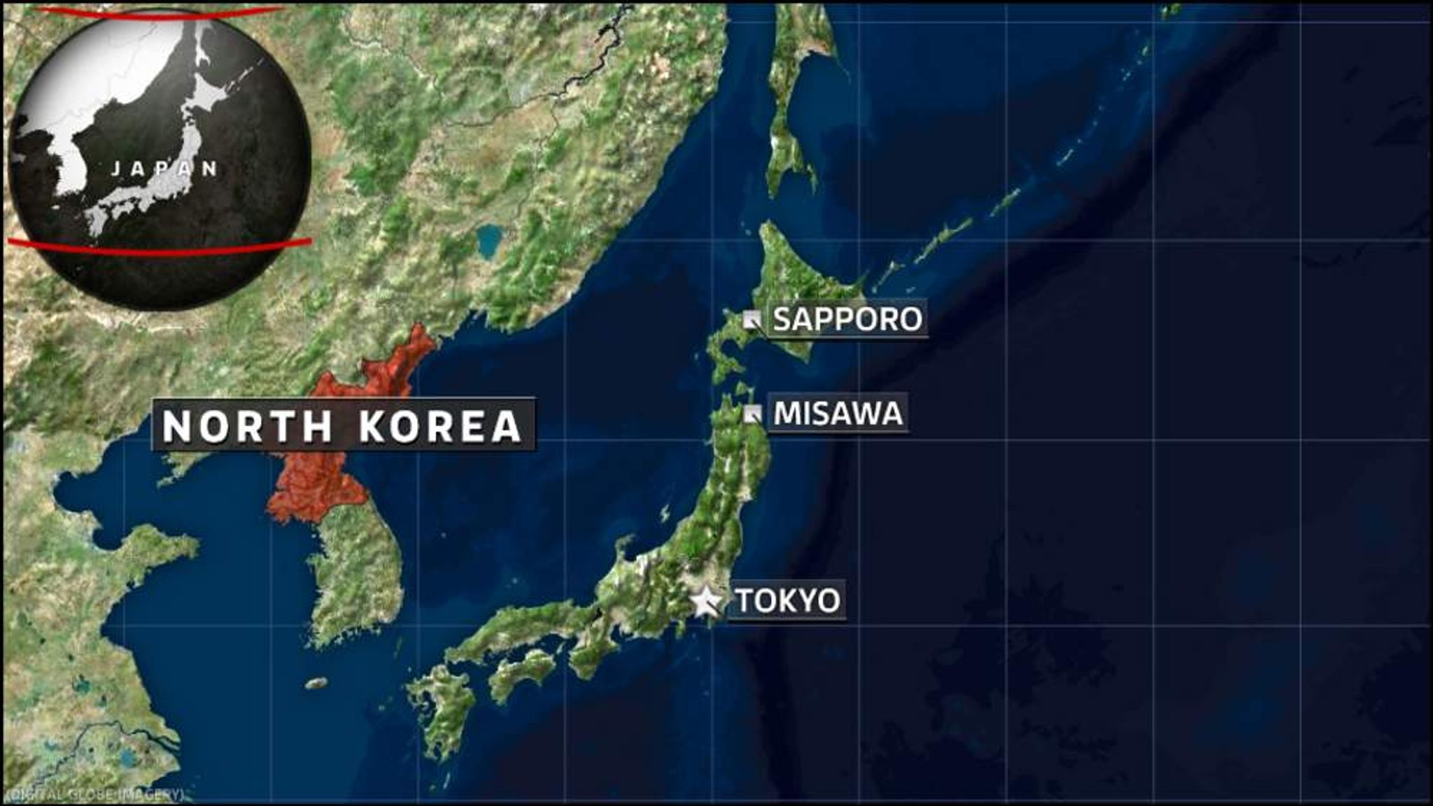 North Korea: US Deploys Spy Plane To Japan | World News | Sky News