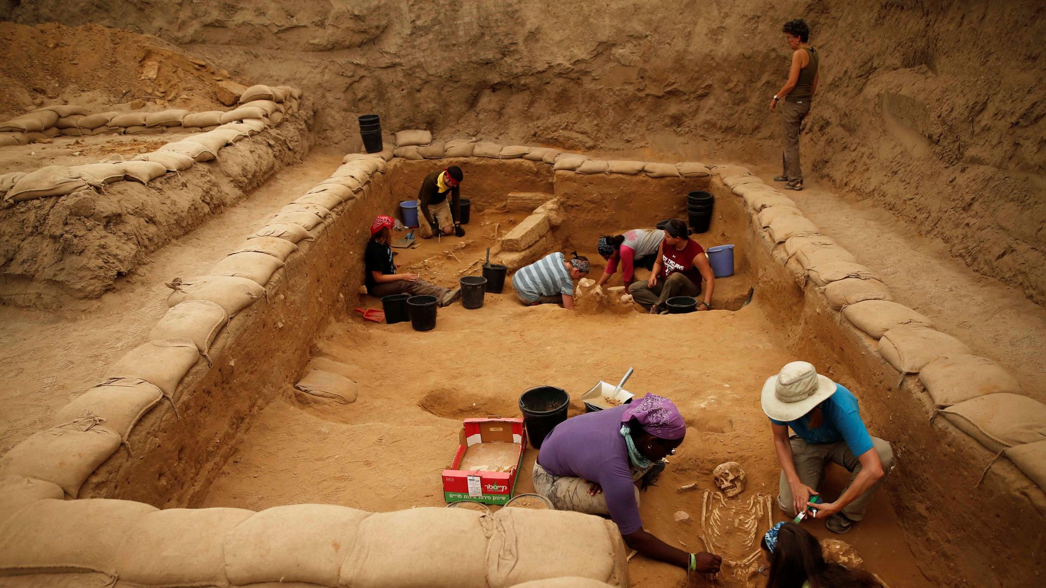 Ancient Philistines Give Up Their Secrets | World News | Sky News