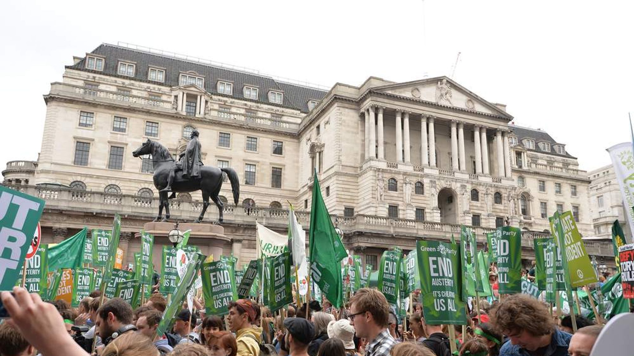Images: London Anti-Austerity Protests | UK News | Sky News