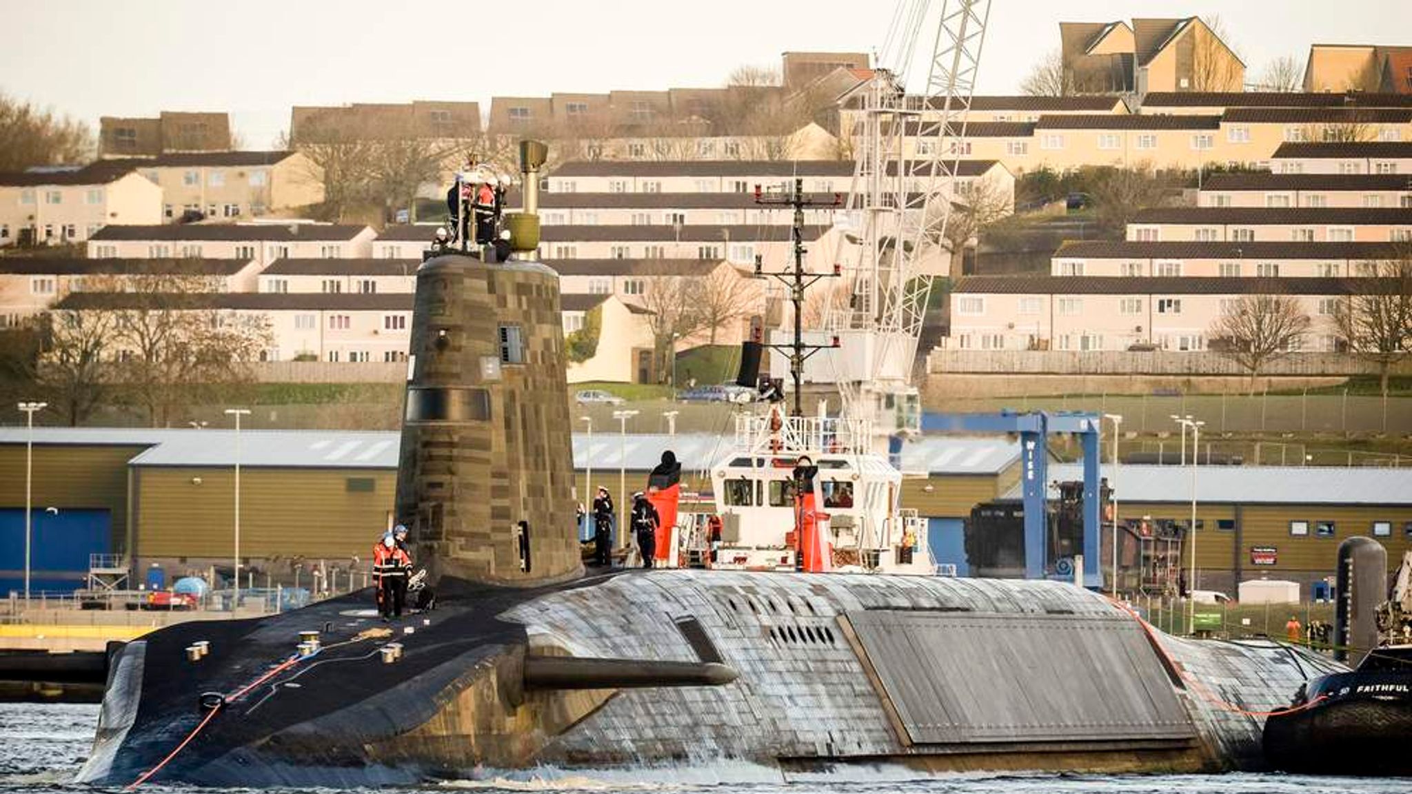 Nuclear Sub Back On Patrol After £350m Refit | UK News | Sky News