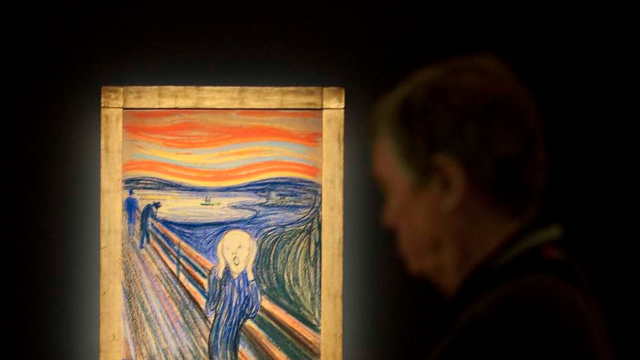 The Scream Goes On Show After £74m Sale | Ents & Arts News | Sky News