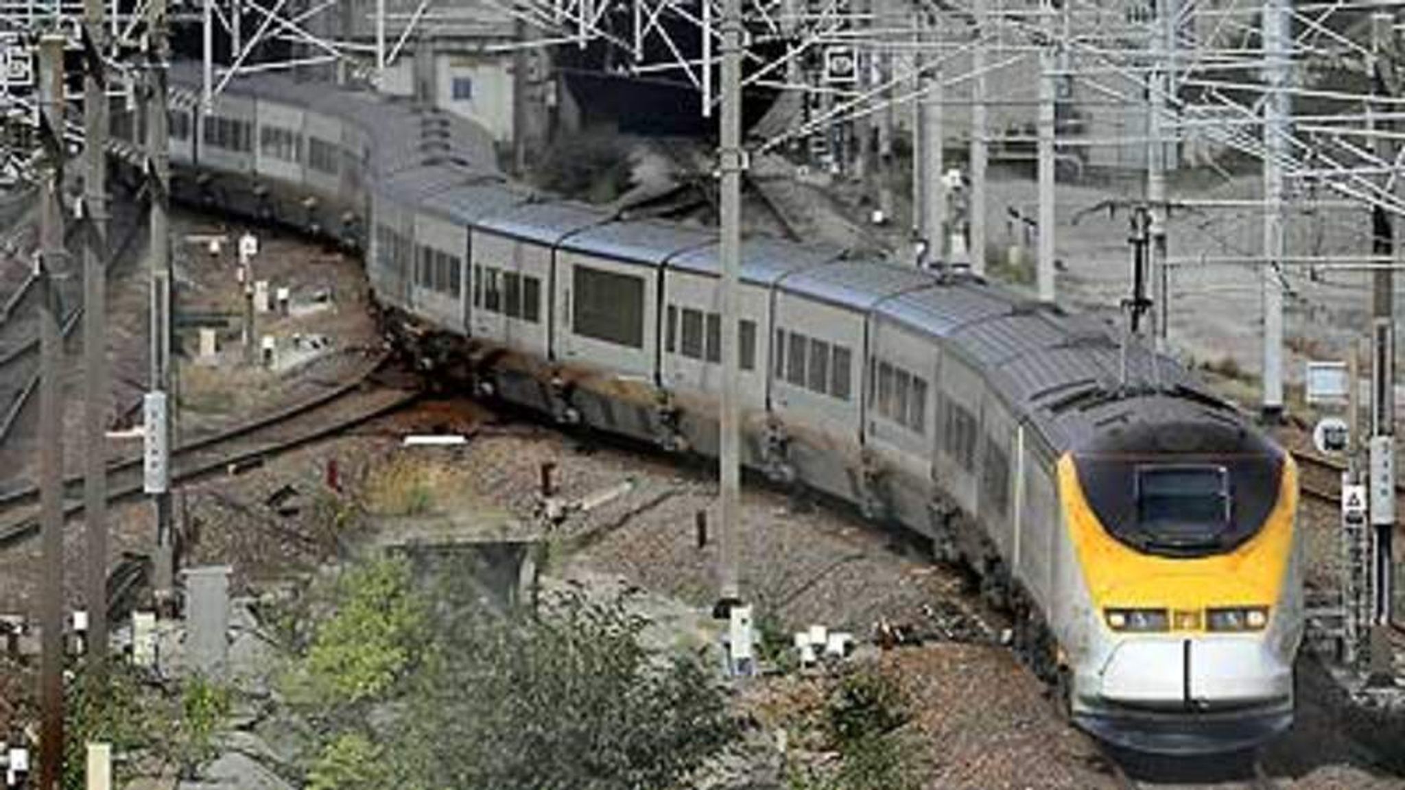 Albanian Falls To His Death From Eurostar | UK News | Sky News