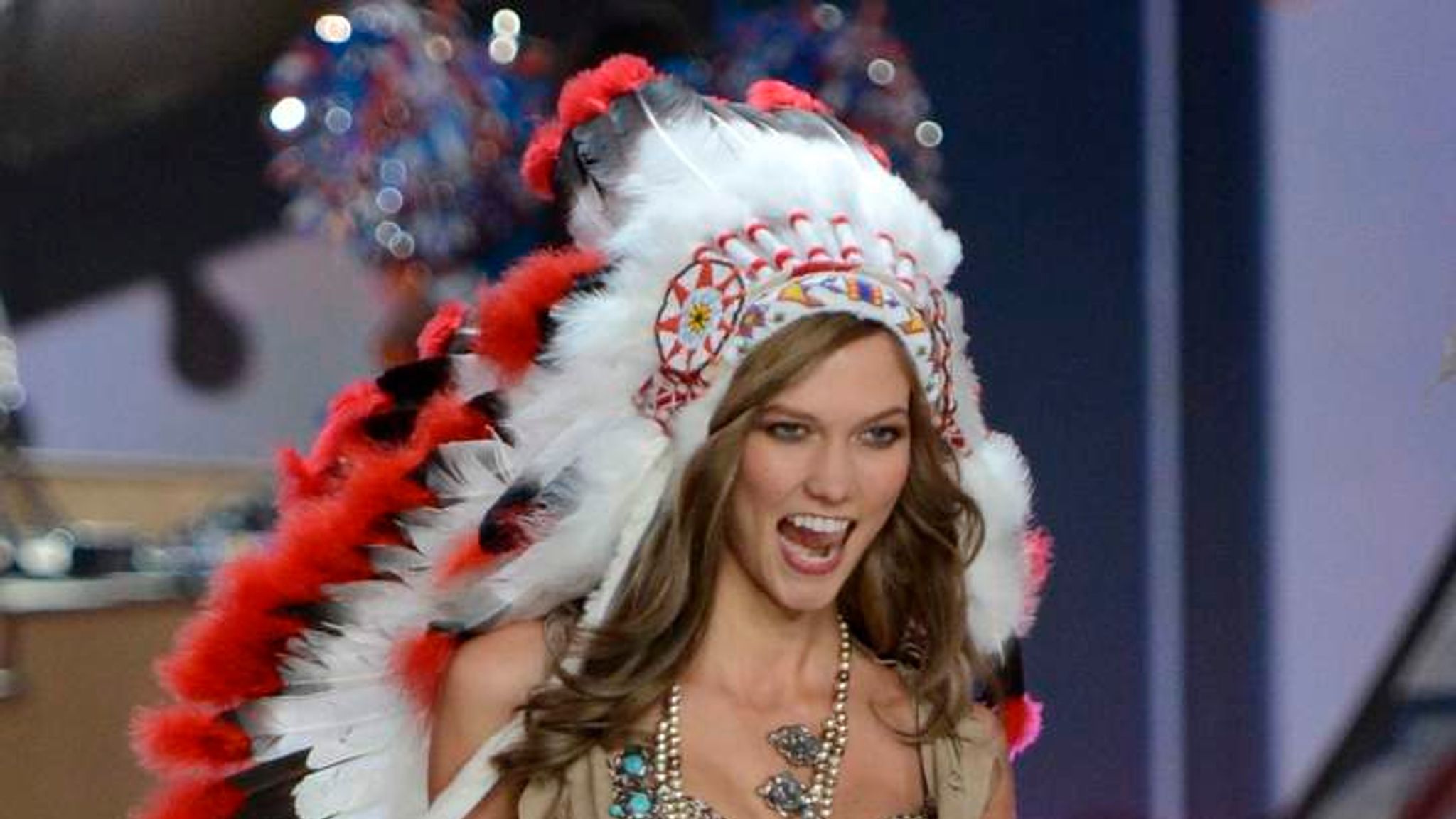 Victoria's Secret Sorry For Catwalk Headdress | US News | Sky News