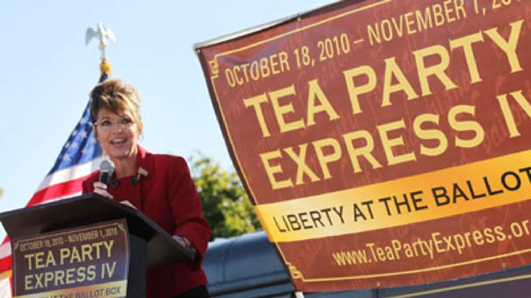 Tea Party Set To Crash Into Obama At Polls | World News | Sky News