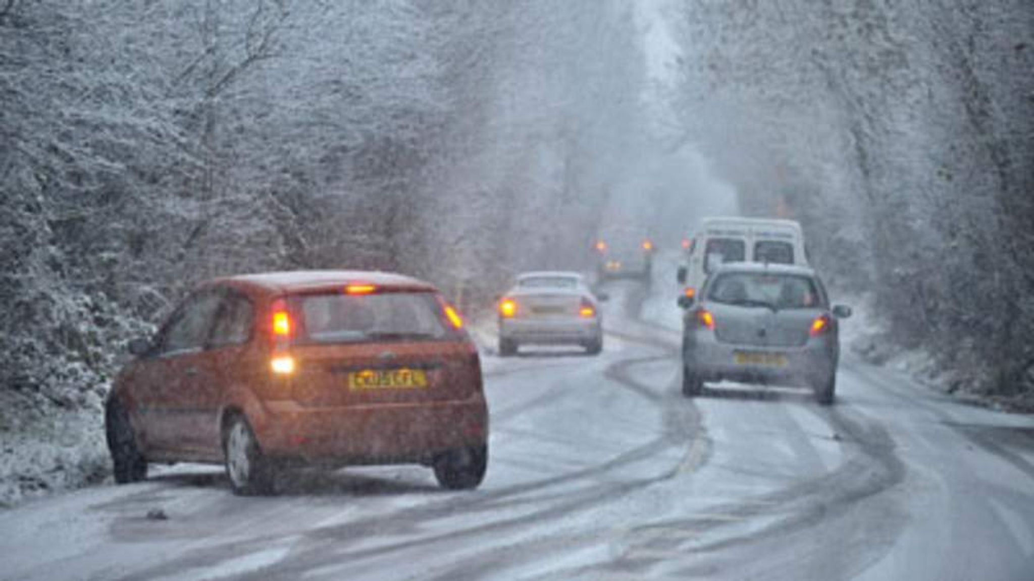 Top Tips For Driving Safely On Icy Roads | UK News | Sky News