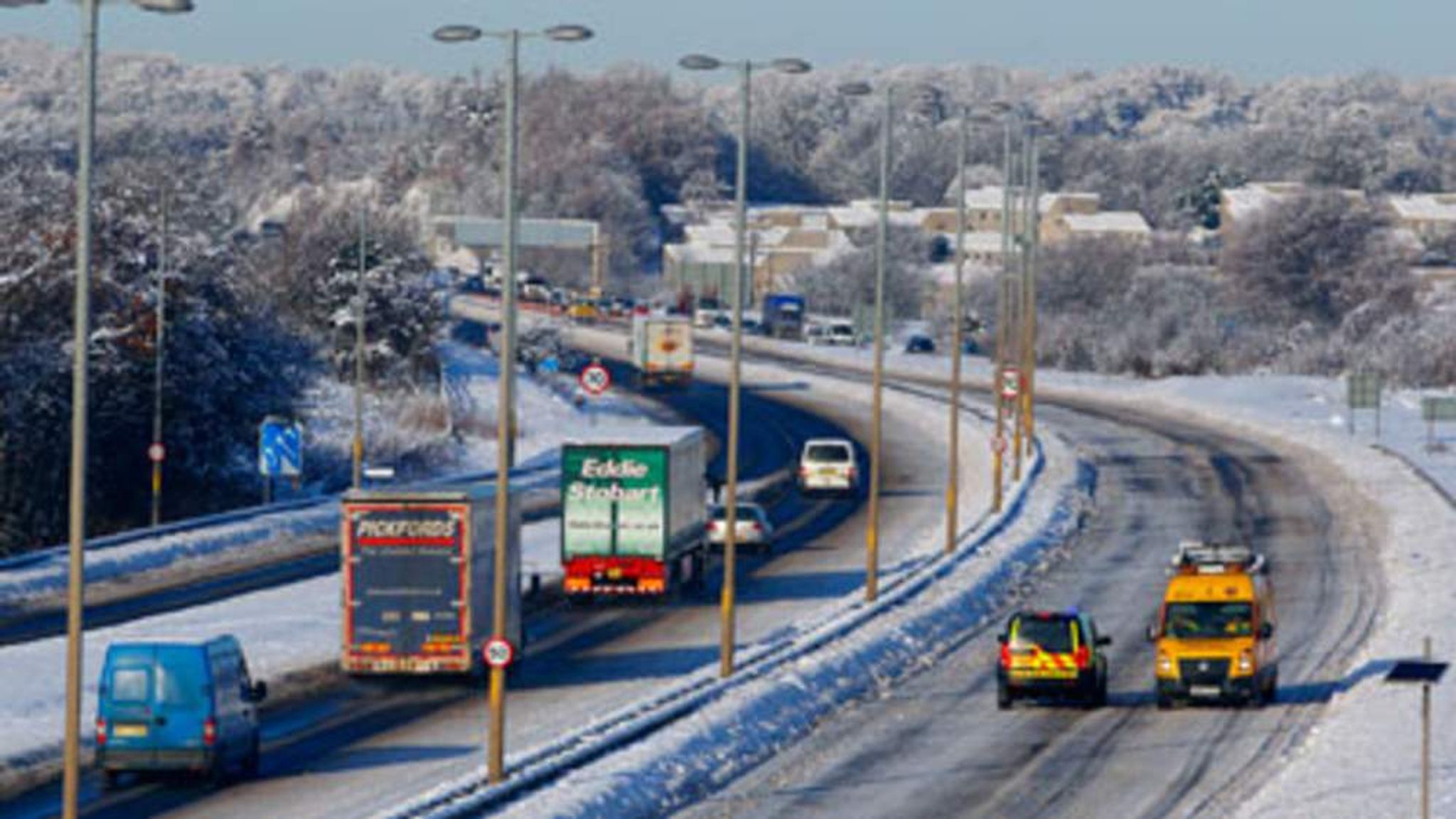 Melting Snow Prompts UK Flood Warnings | UK News | Sky News